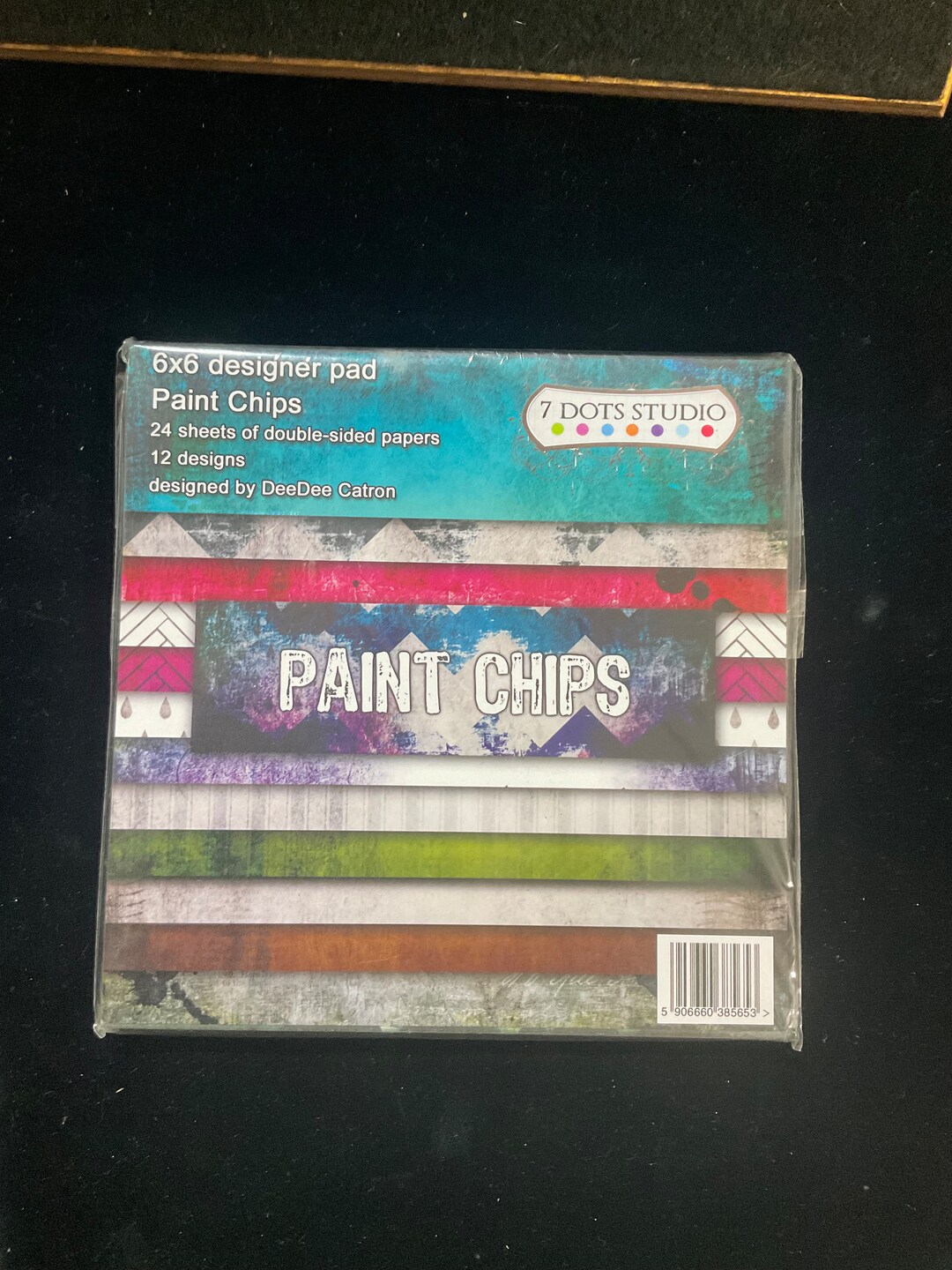 7 Dots Studio PAINT CHIPS 6x6 Paper 12 Designs 21 Out of 24 Sheets - Etsy