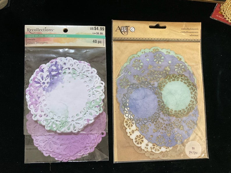 Many Different Doilies in Diffent Shapes, Sizes and Colors. Preowned - Etsy