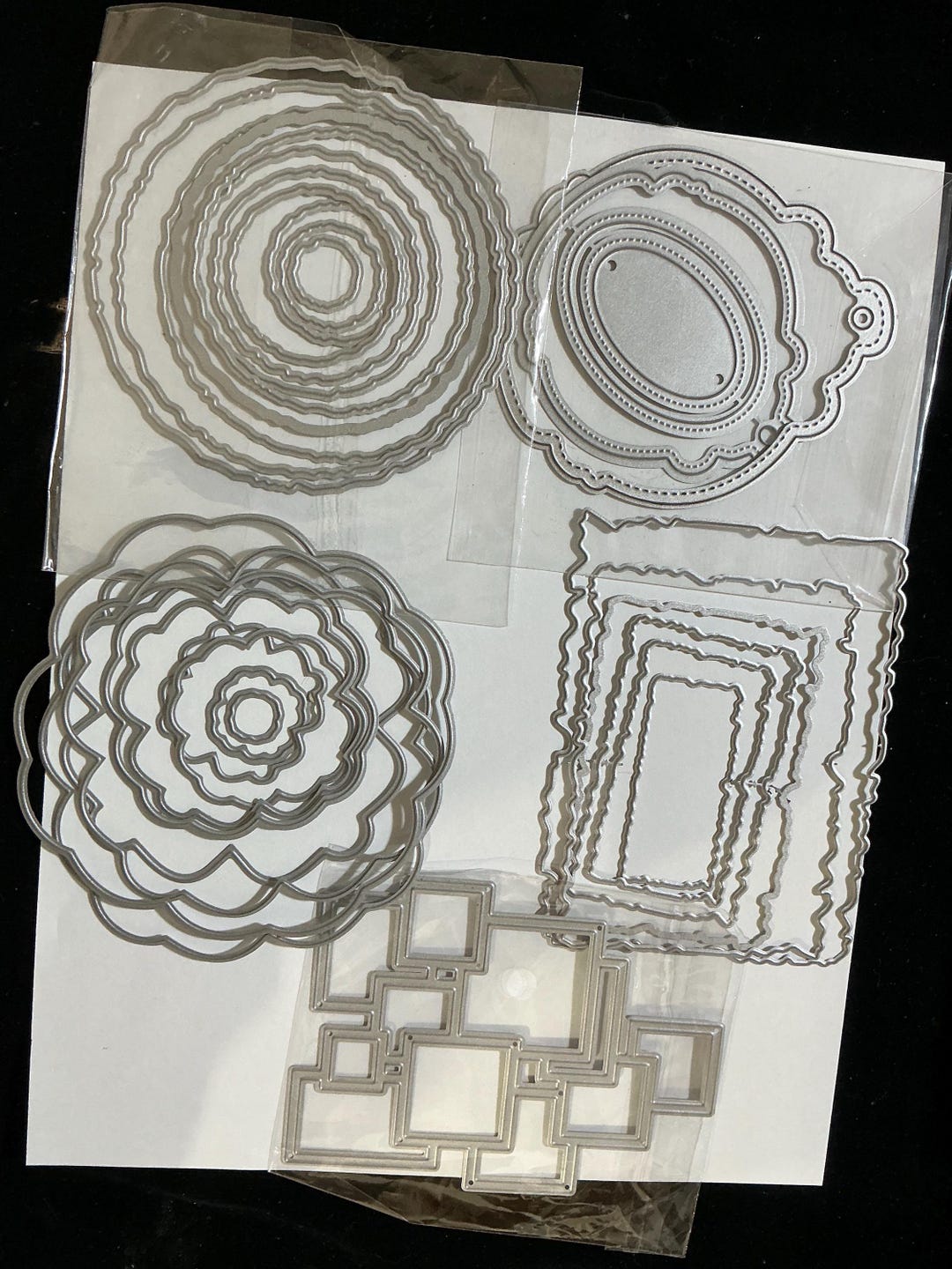 6 Sets of Different Dies Including Selection of 31 Different Dies. Dies ...