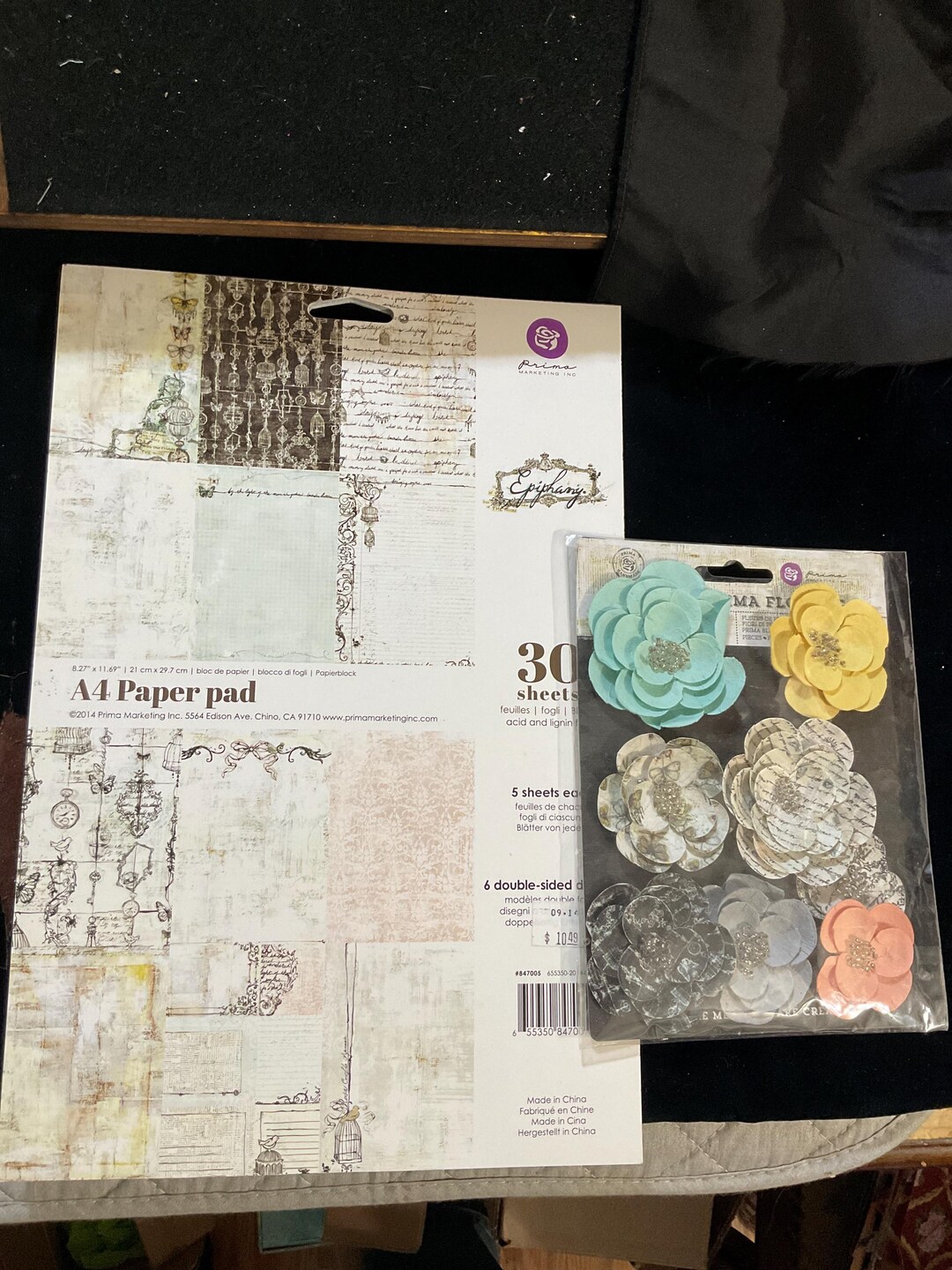 Epiphany A4 Paper Pad by Prima. 30 Double Sided Sheets. 6 Different ...