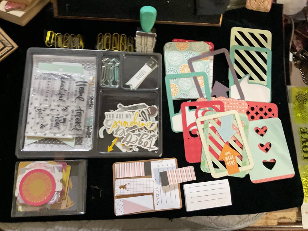 Large Combination of Project Life Cards and Planer Essentials. Lots of ...