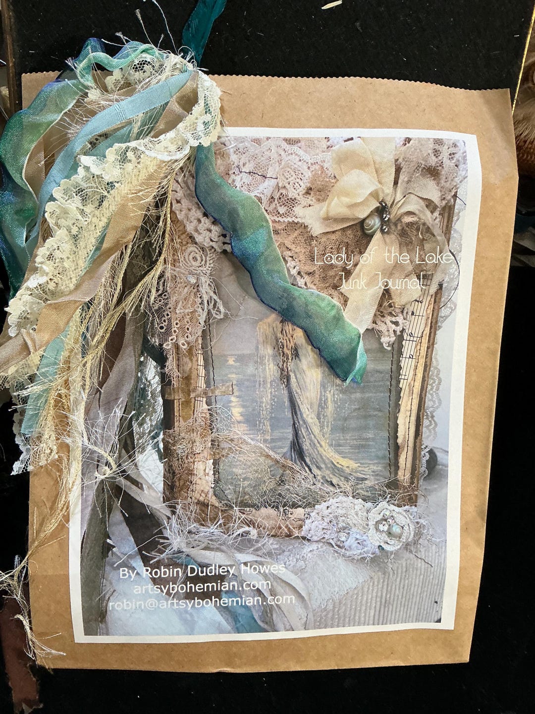 Lady of the Lake Junk Journal Kit by Robin Dudley Howes. Everything U ...