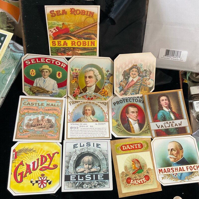 Vintage Cigar Labels - Etsy