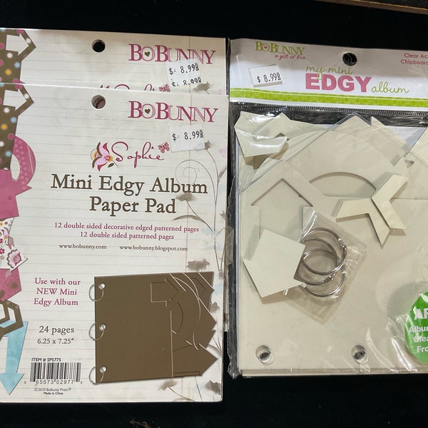 Chipboard Album - Etsy