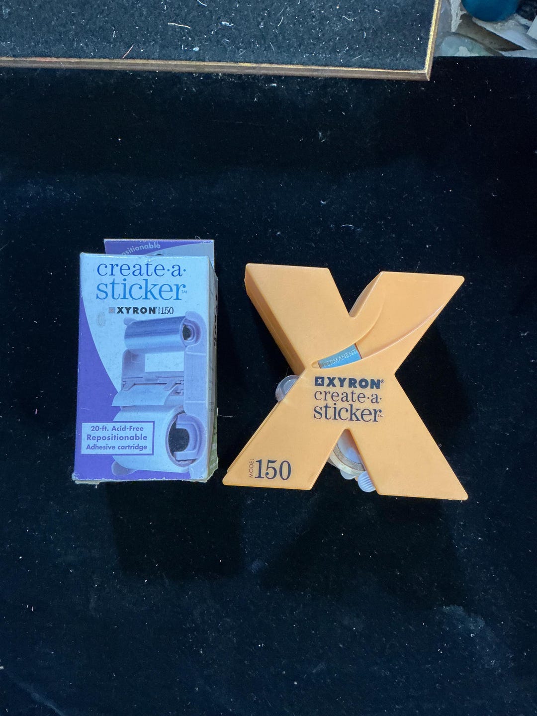 Xyron 150 Create a Sticker Set. Includes New Box of Sticker Tape. Tape ...