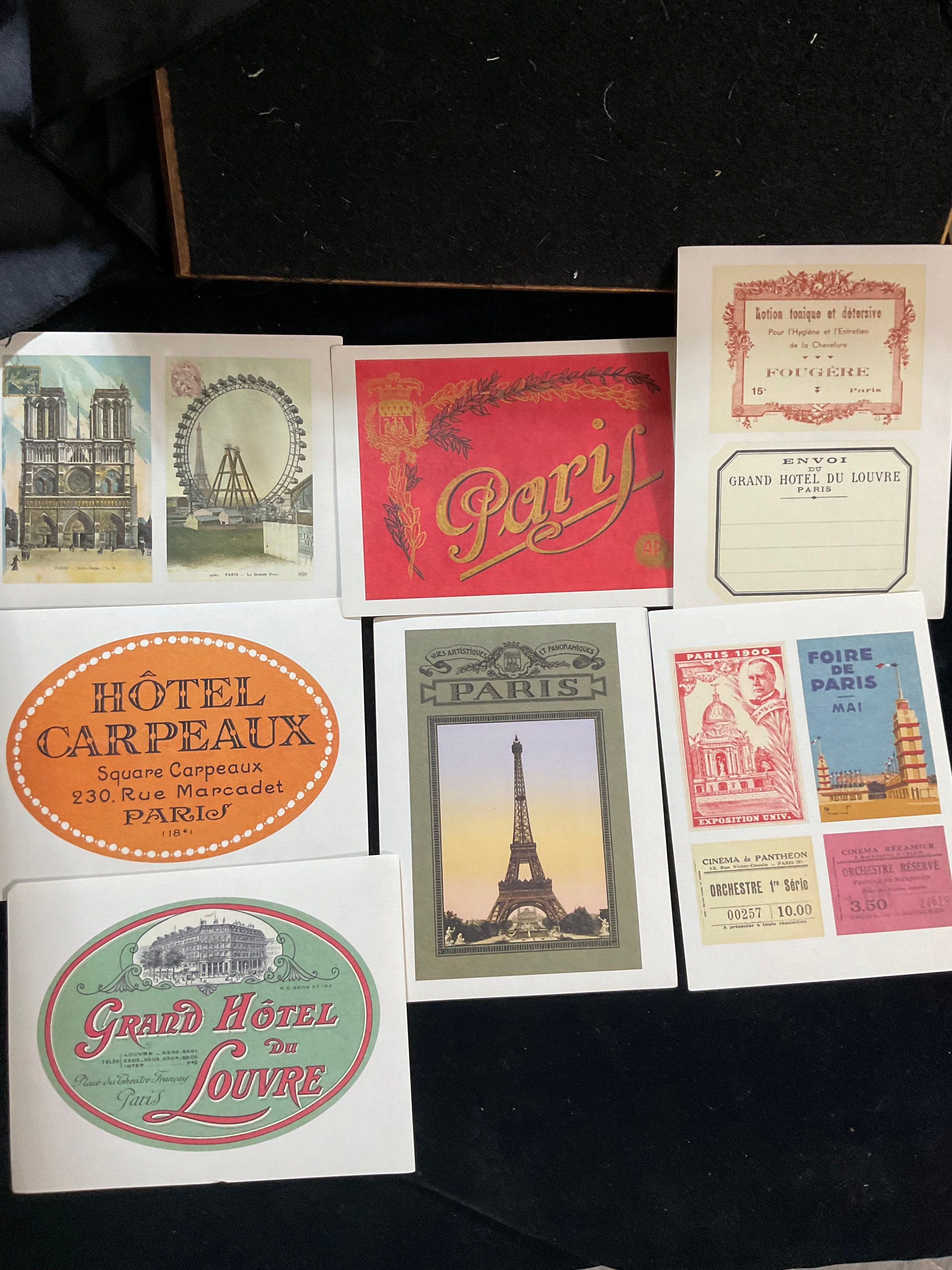 Cavallini & Co Paris Labels 24 Sheets Self-adhesive Labels Preowned - Etsy