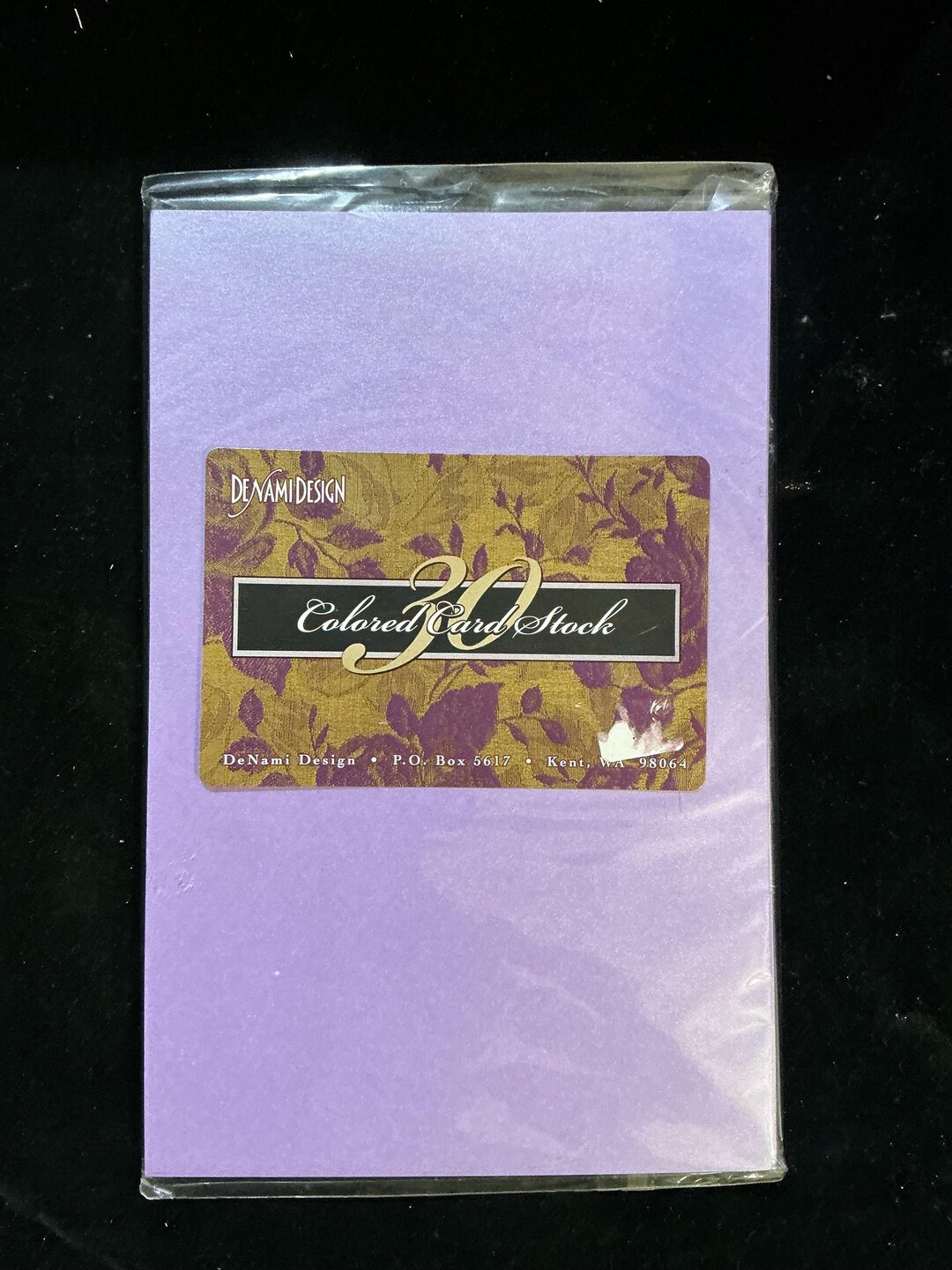Denamidesign Colored Lightweight Cardstock in Beautiful Purple Metallic ...