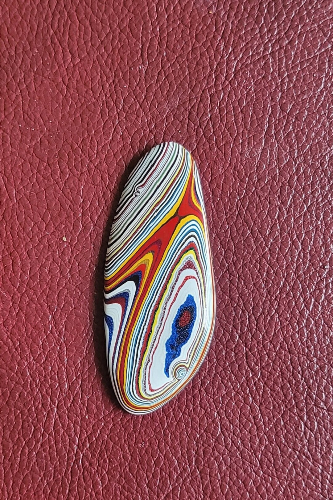 Fordite Cabochon, 𝙆𝙀𝙉𝙒𝙊𝙍𝙏𝙃 Cab, for Making Jewelry, Men's Jewelry ...
