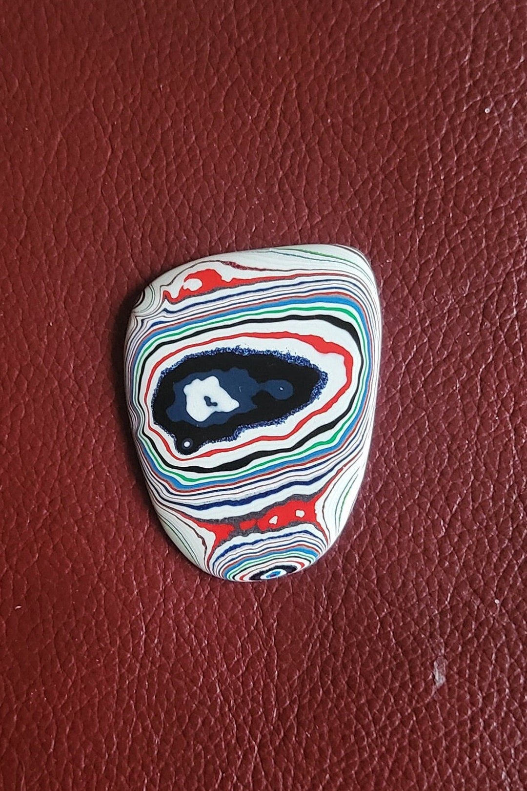 Fordite Cabochon, 𝙆𝙀𝙉𝙒𝙊𝙍𝙏𝙃 Cab, for Making Jewelry, Men's Jewelry ...