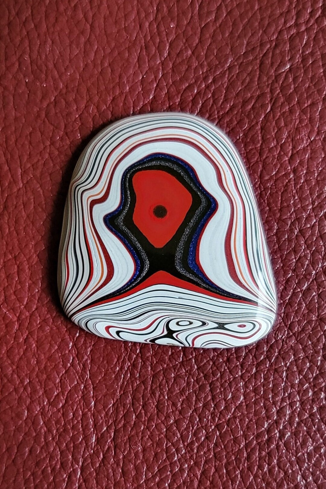 Fordite Cabochon, Kenworth Cab, for Making Jewelry, Men's Jewelry ...