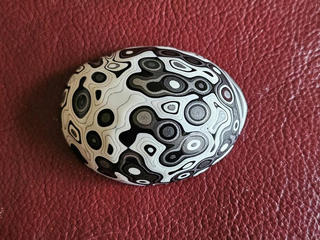 Fully Polished MOPAR Fordite "turtle Shell" Display Piece - Cool! - Etsy