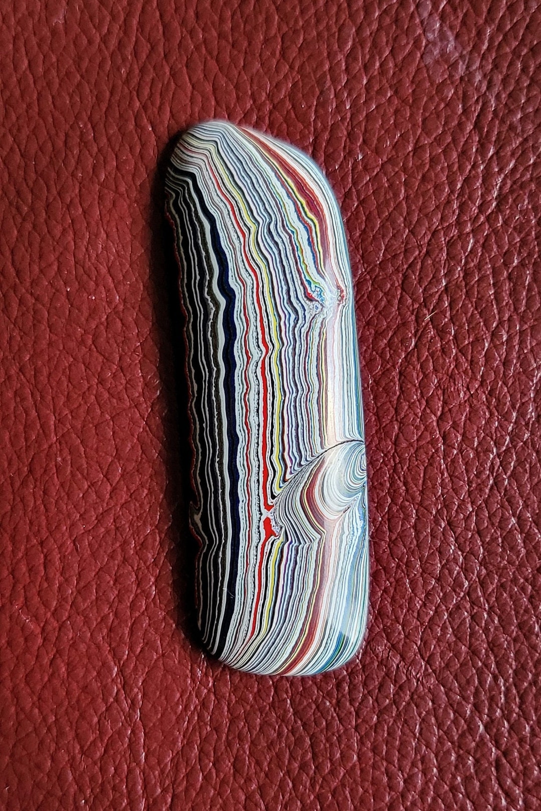 Fordite Cabochon, Kenworth Cab, for Making Jewelry, Men's Jewelry ...