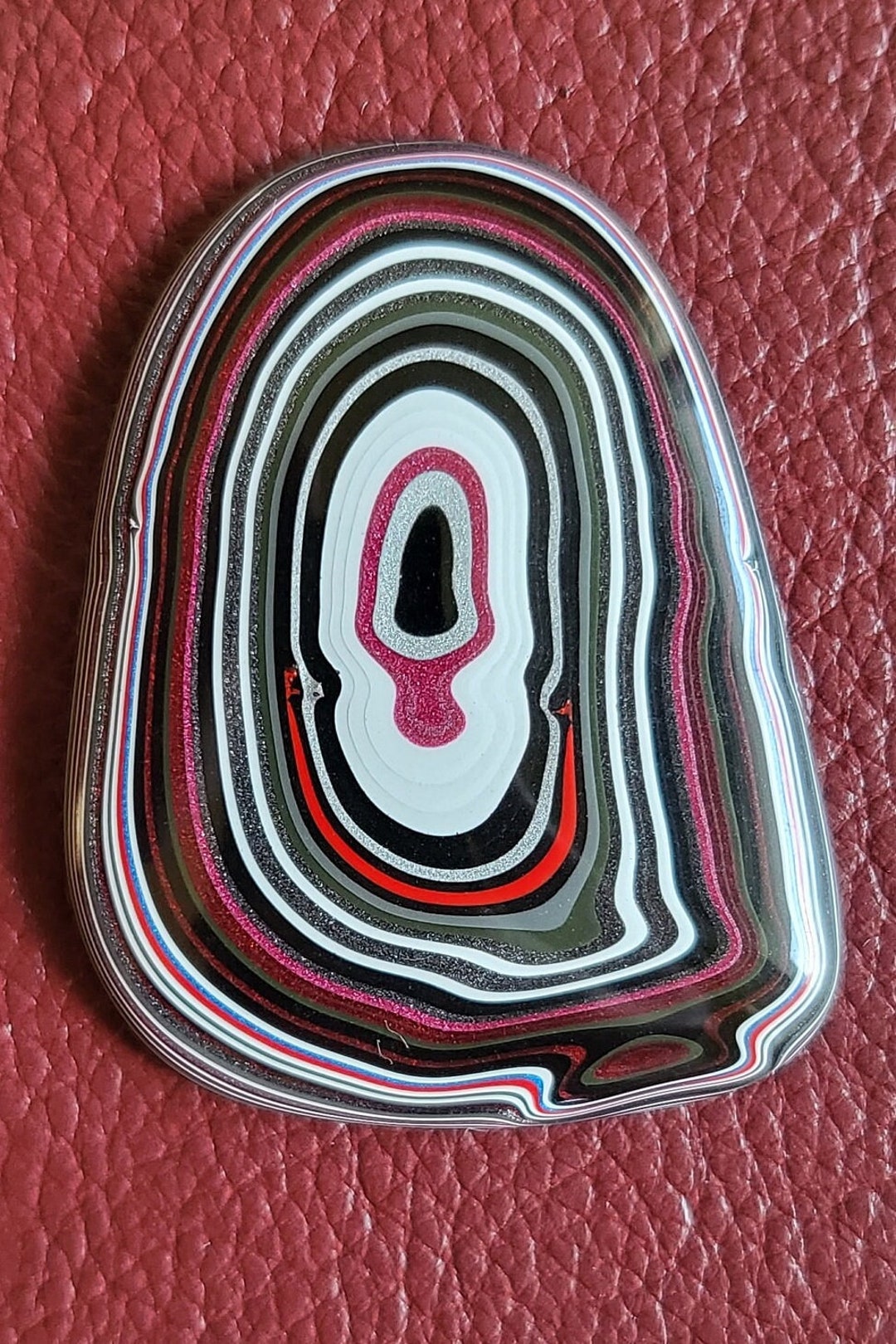 2021 Jeepite (fordite) Freeform Cabochon/display - Tuscadero Pink!! - Etsy