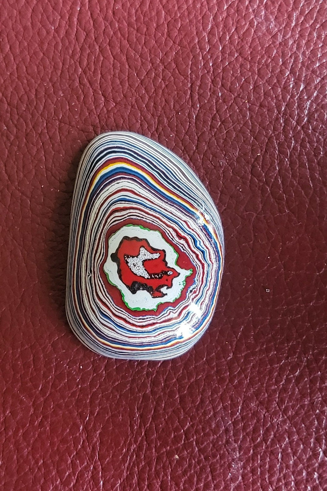 Fordite Cabochon, 𝙆𝙀𝙉𝙒𝙊𝙍𝙏𝙃 Cab, for Making Jewelry, Men's Jewelry ...
