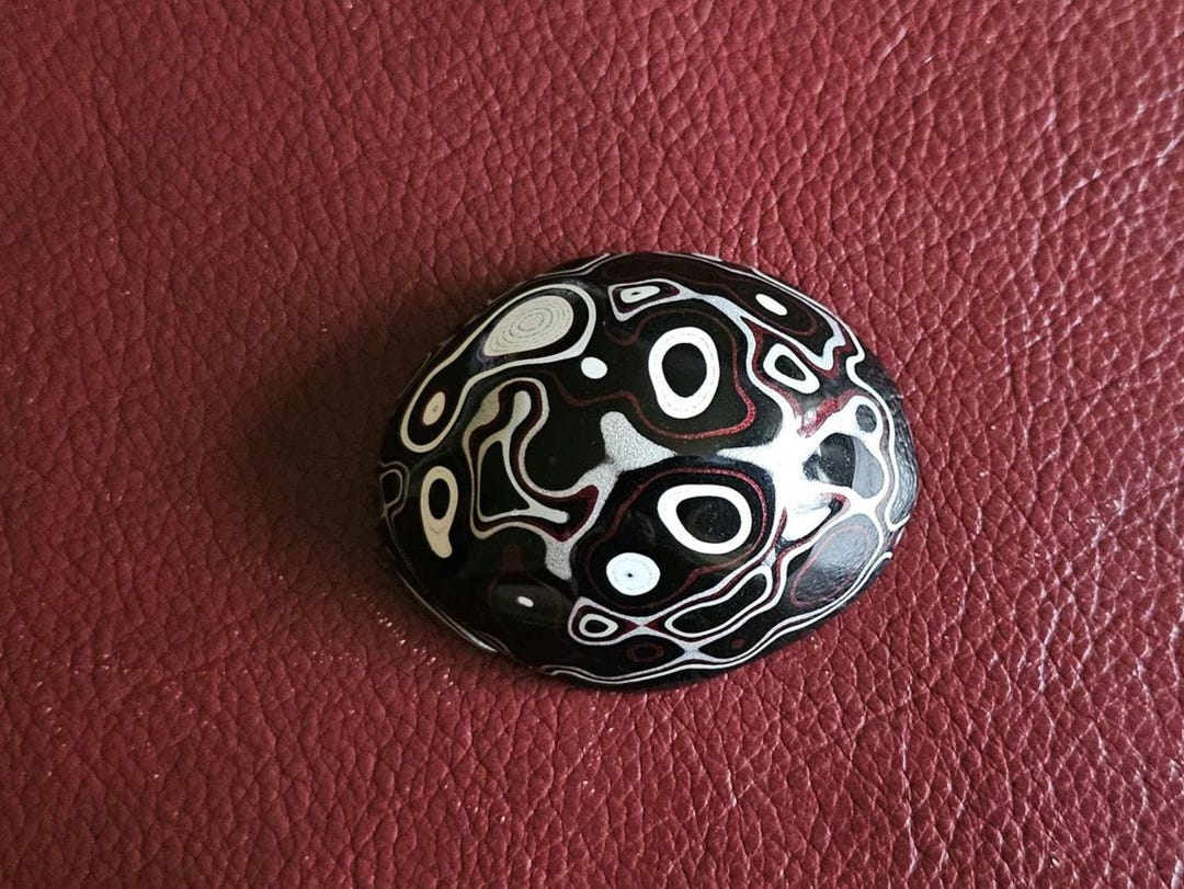 Fully Polished MOPAR Fordite "turtle Shell" Display Piece - Cool! - Etsy