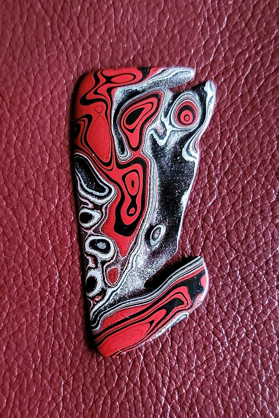 Kenworth 𝗥𝗔𝗥𝗘 𝗥𝗘𝗗 Cab, Fordite, Cabochon, for Making Jewelry, Men's ...