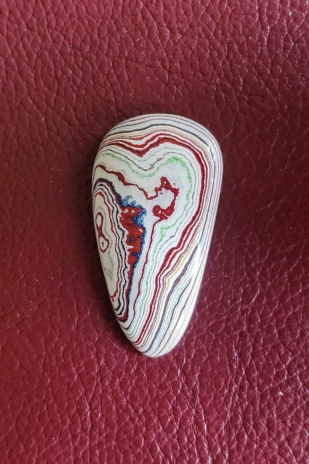 Fordite Cabochon, 𝙆𝙀𝙉𝙒𝙊𝙍𝙏𝙃 Cab, for Making Jewelry, Men's Jewelry ...