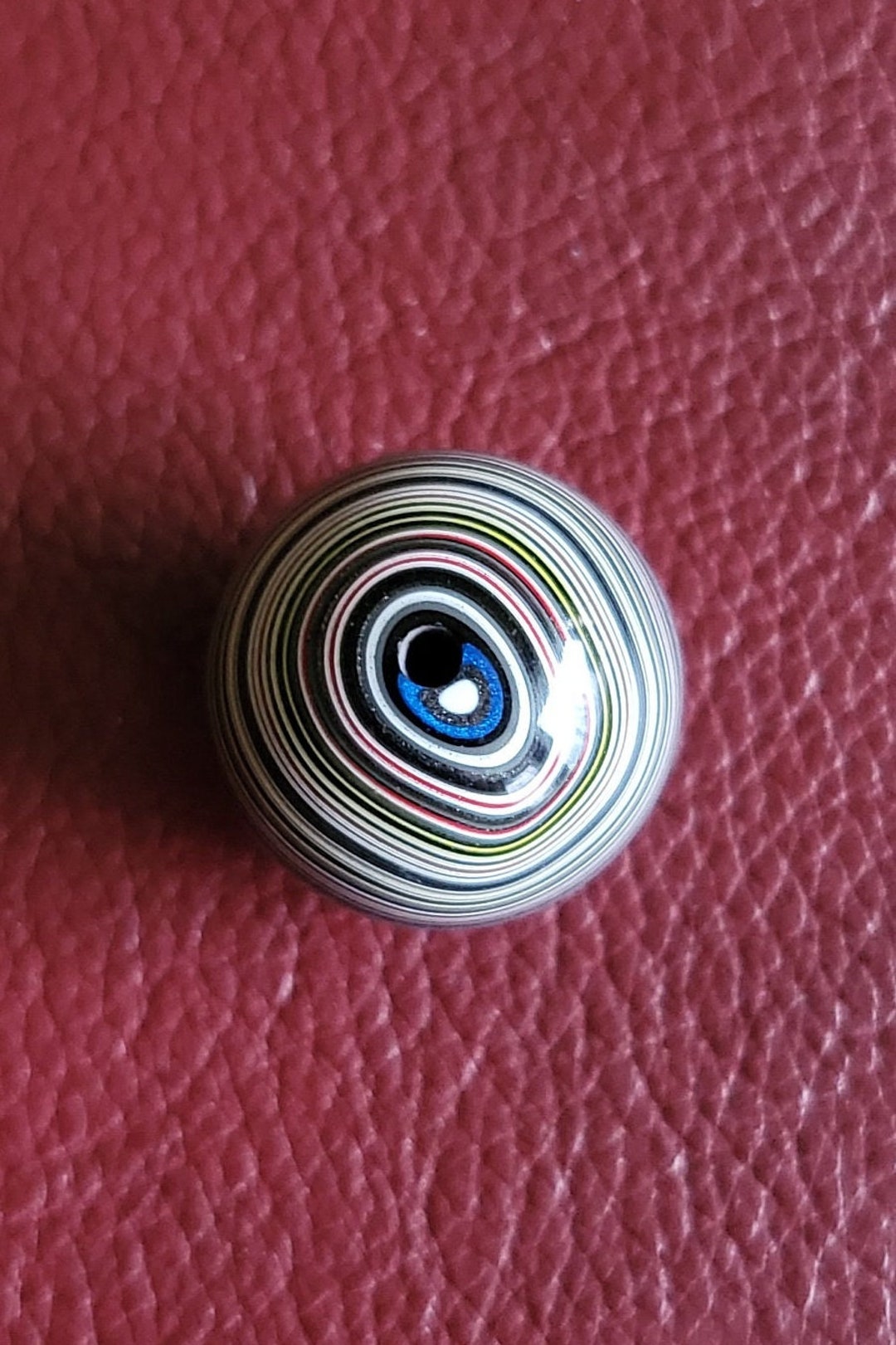 1 𝗝𝗨𝗠𝗕𝗢 𝗥𝗢𝗨𝗡𝗗 Jeepite Bead .78 Fordite, for Making Jewelry, Men's ...