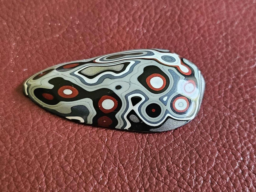 Polished "𝗧𝗨𝗥𝗧𝗟𝗘 𝗦𝗛𝗘𝗟𝗟" Jeepite Jeep Fordite "turtle Display Piece ...