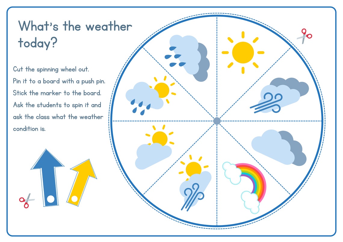 18 Weather Flashcards 18 Flashcards Montessori - Etsy