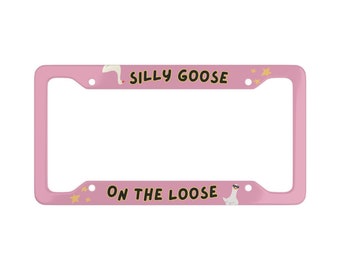Bling Cherry Blossom License Plate Frame Pink and Black License Plate ...