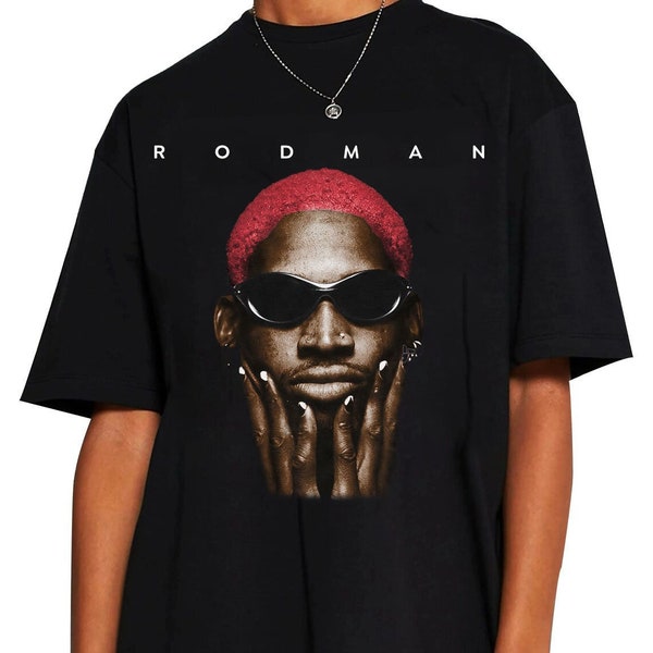 Dennis Rodman Face Shirt - Etsy Dennis Rodman Face Shirt - Etsy