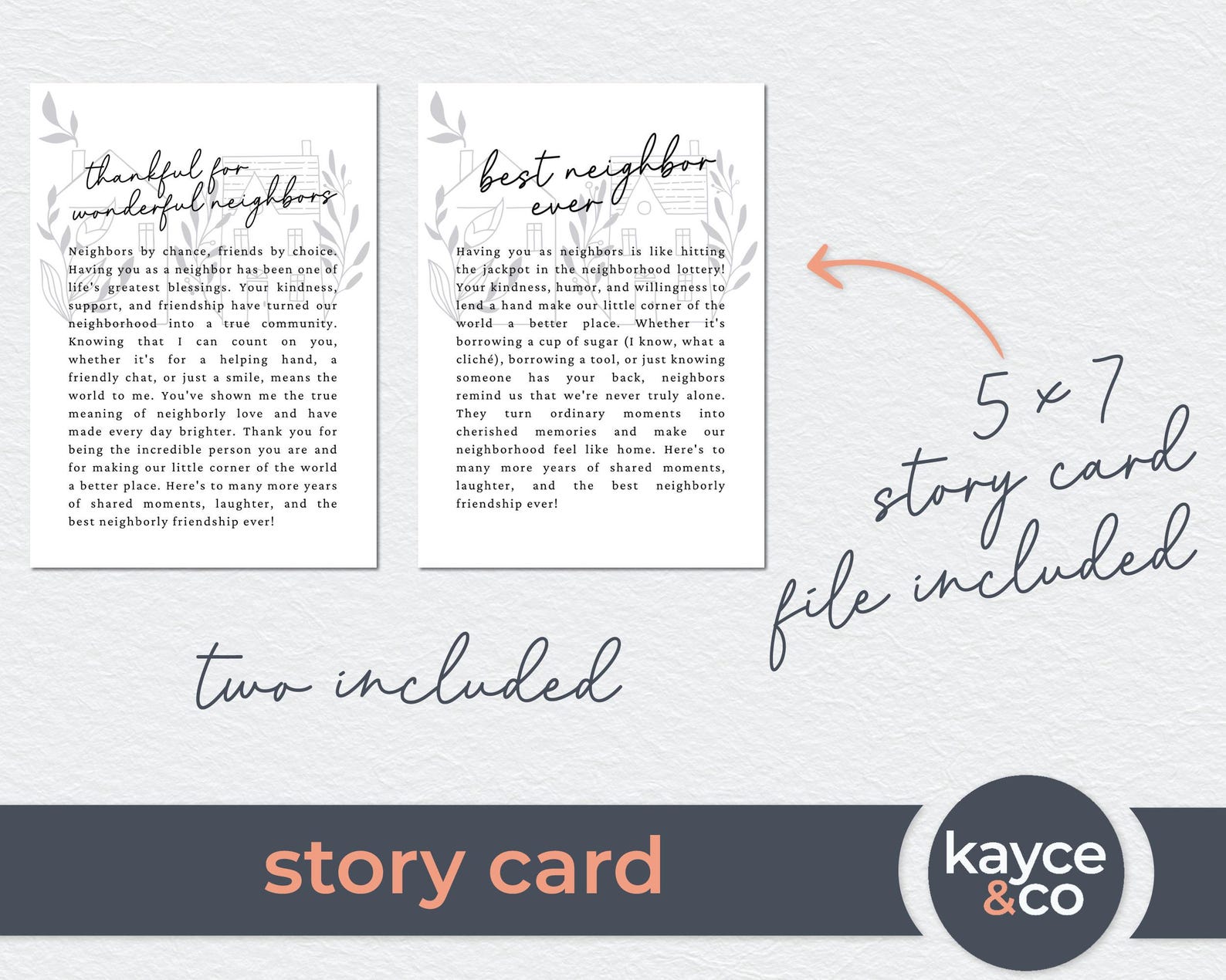 Story Card Neighbor Ornament SVG, Suncatcher, Car Charm Heartfelt ...