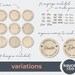 Funny Decision Coin Svg Bundle With Story Message Card Personalized ...