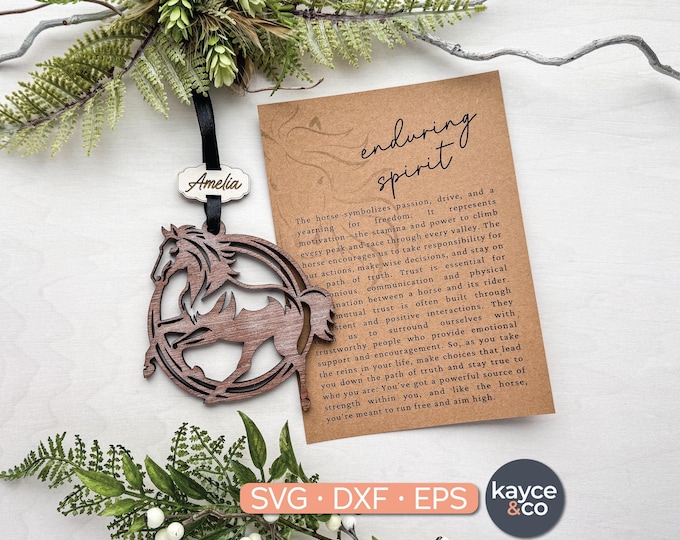 Story Card Neighbor Ornament SVG, Suncatcher, Car Charm Heartfelt ...
