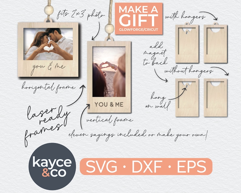 Custom Picture Frame Svg, Personalized Photo Frame 2x3 Picture Car ...