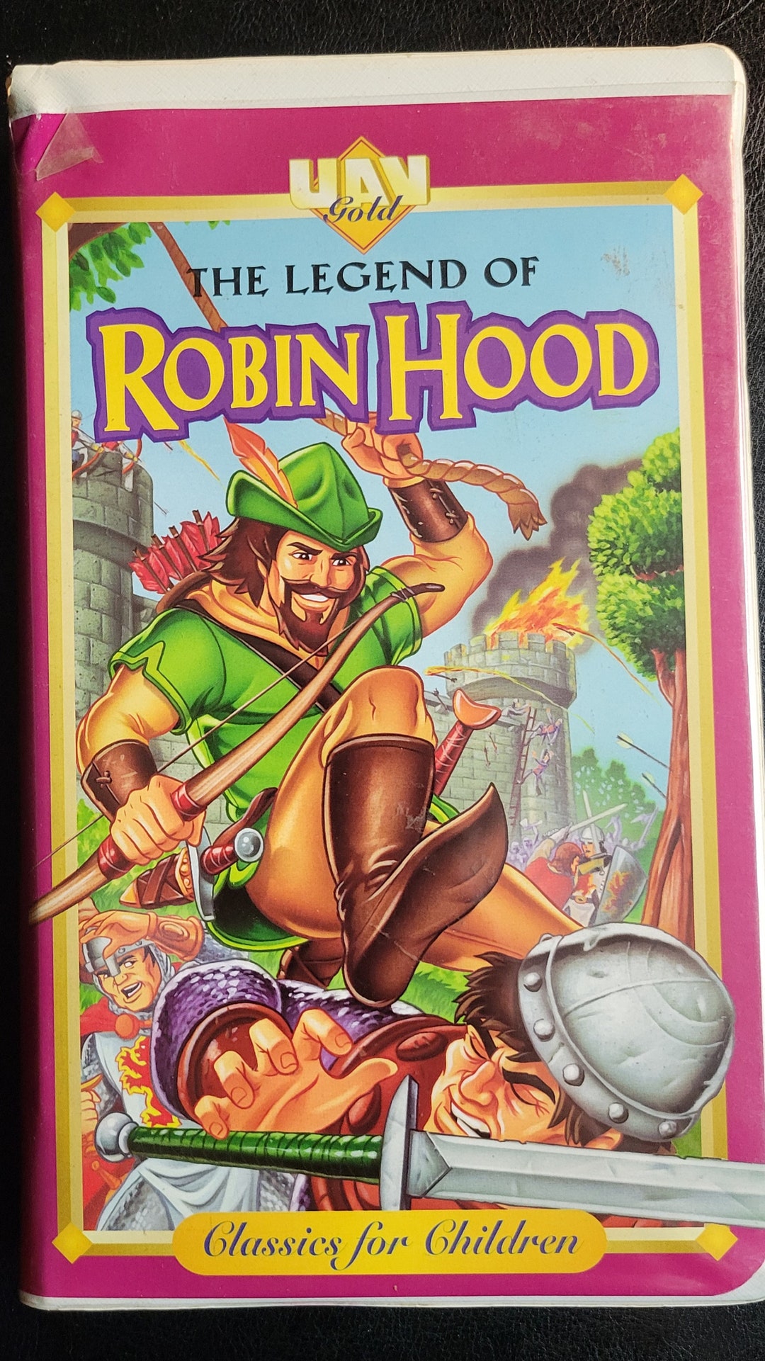 Ultra RARE VHS the Legend of Robin Hood uav Gold Superior Quality ...