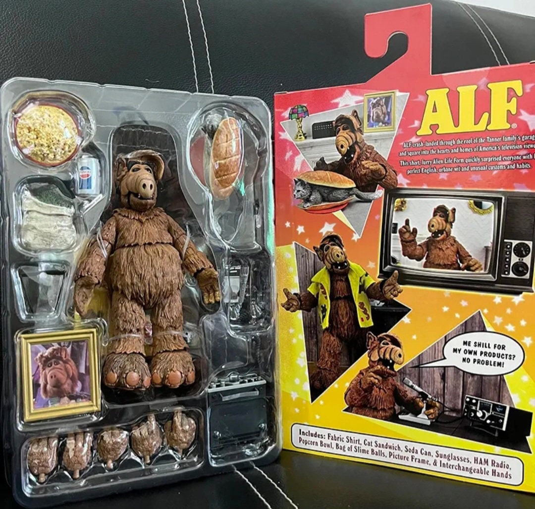7 Inch ALF alien Life Form Neca Ultimate Action Figure Sealed Box Set 8 ...