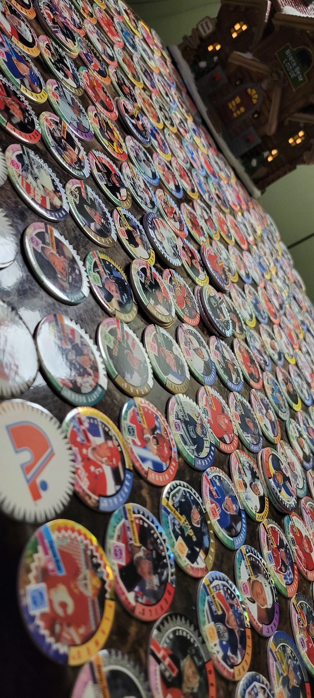 1994 Vintage Milk Cap NHL HOLOGRAPHIC Pogs Original Lot 200 Rare Names ...