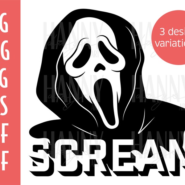 Scream Svg - Etsy