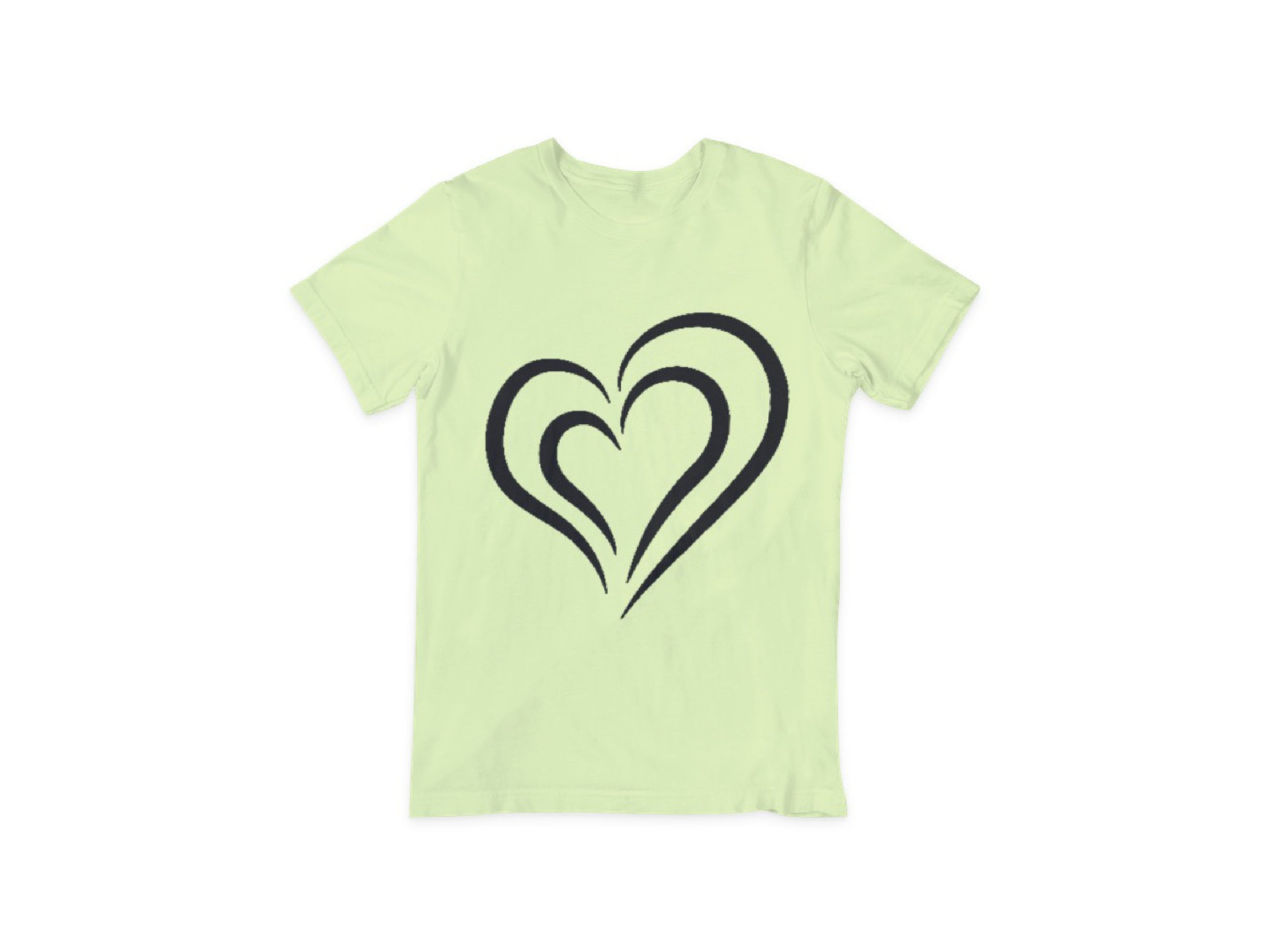 Heart SVG, Open Heart Outline, Clipart Vector Files for Cricut and ...