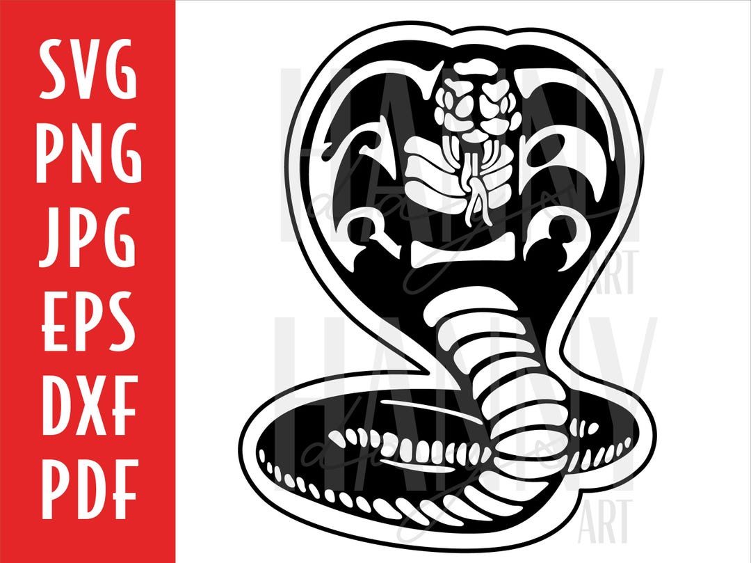 Cobra Kai SVG, Karate Kid Dojo Logo (digital Files) 80s Movie - Etsy