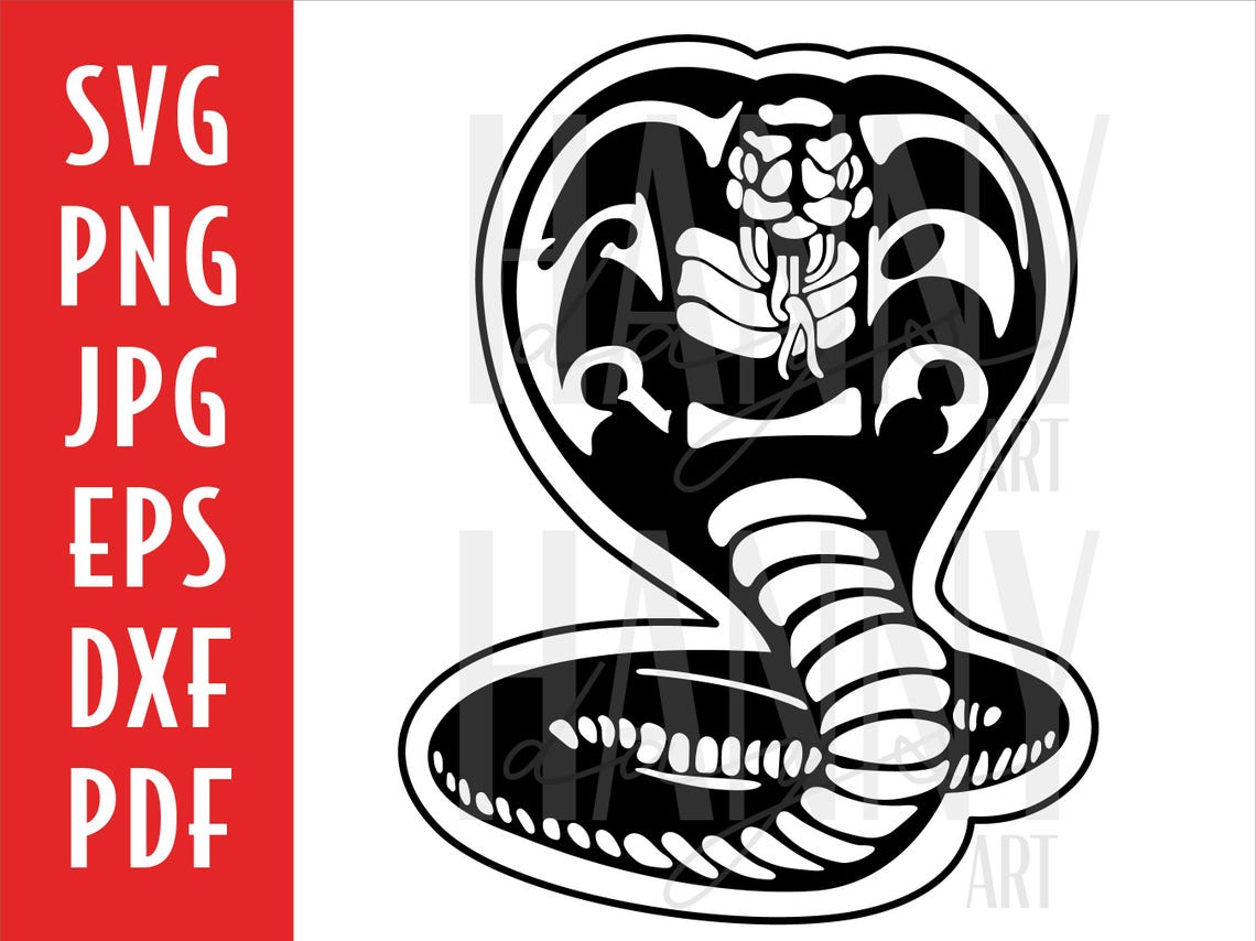 Cobra Kai SVG, Karate Kid Dojo Logo (digital Files) 80s Movie - Etsy