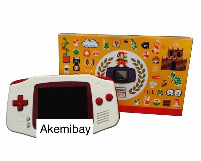 Gba Advance Custom Back Lights Ips Screen - Etsy
