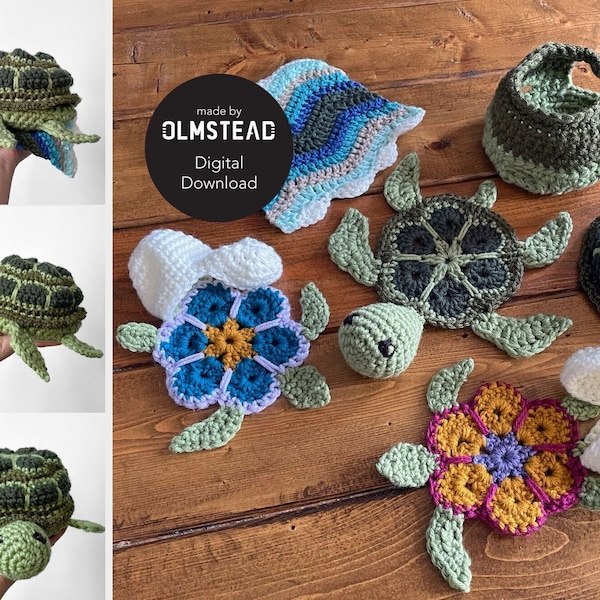 Crochet Sea Turtle - Etsy