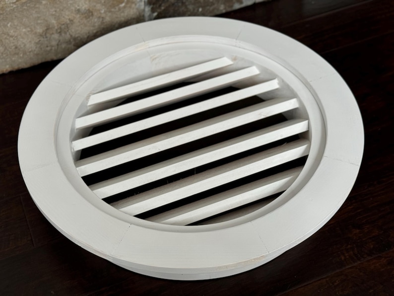 Round Exterior Gable Vent, Stucco, Masonry, Brick - Etsy
