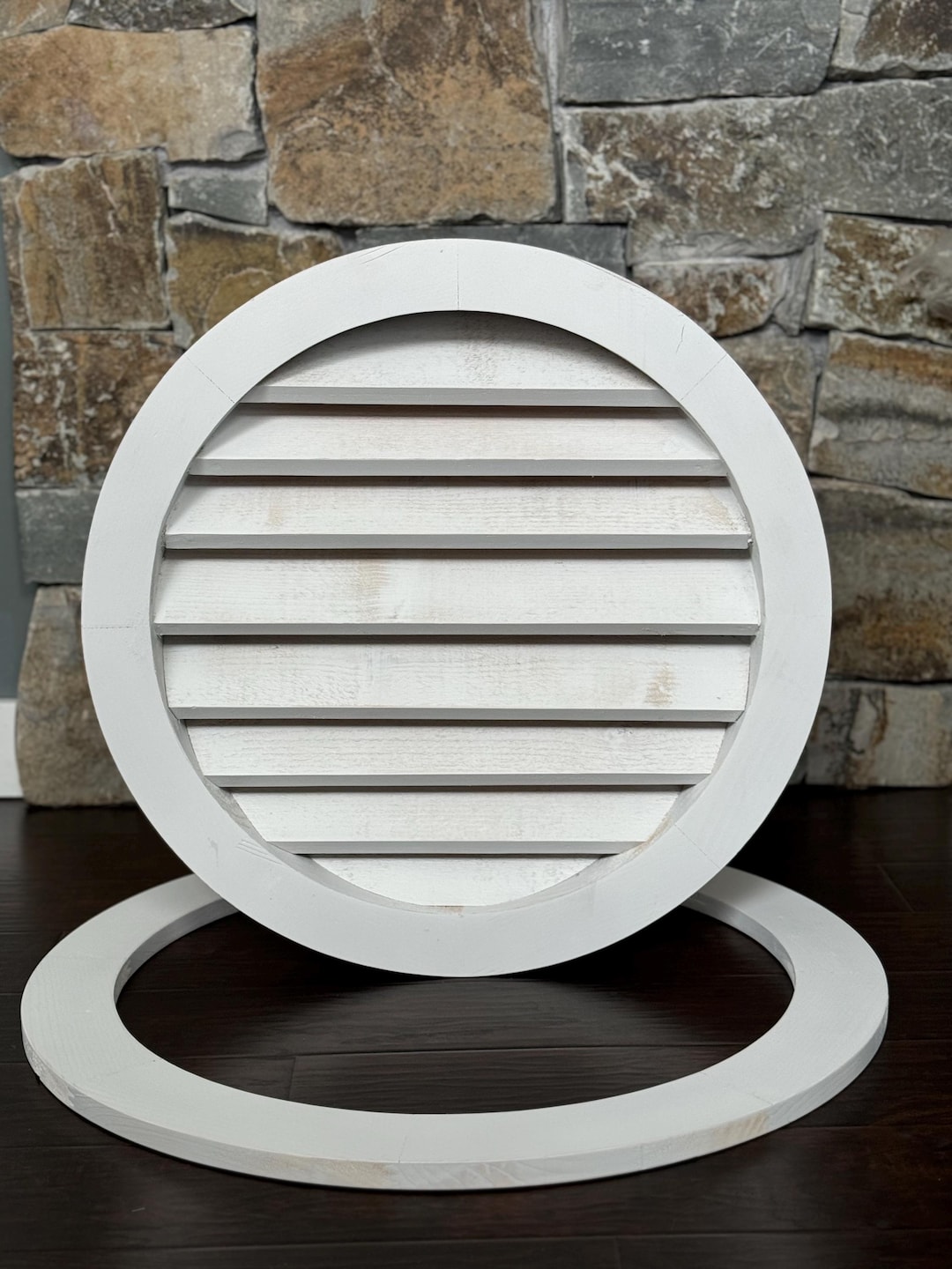 Round Exterior Gable Vent, Stucco, Masonry, Brick - Etsy