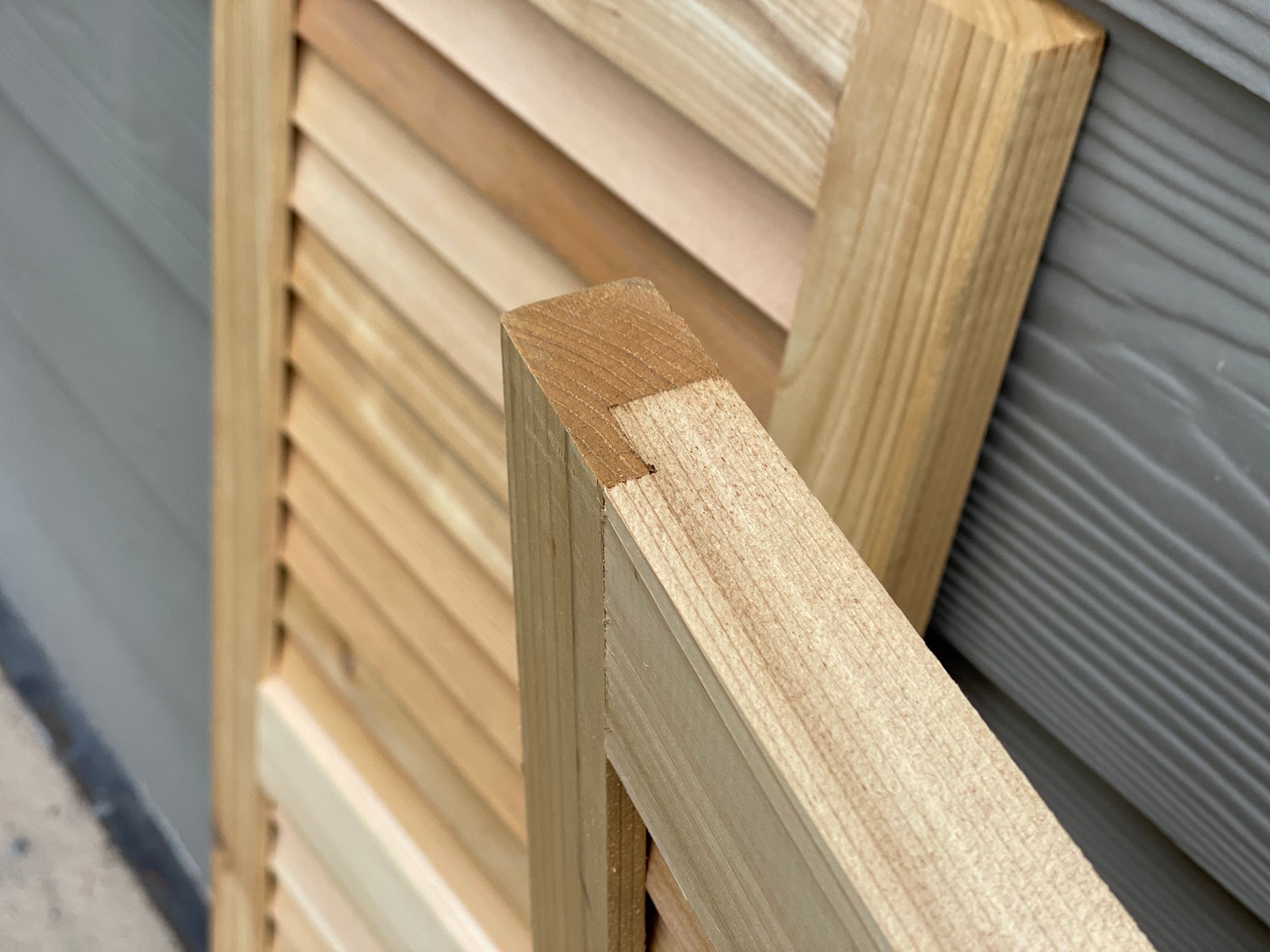 Home Exterior Louvered Window Shutters - Etsy