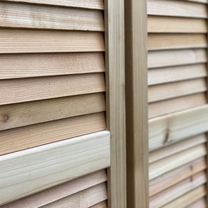 Home Exterior Louvered Window Shutters - Etsy