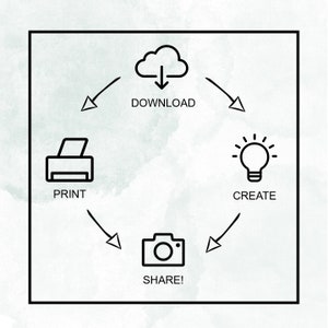 Seamless Pattern File, Bright Vibrant Colourful Watercolor Cute ...