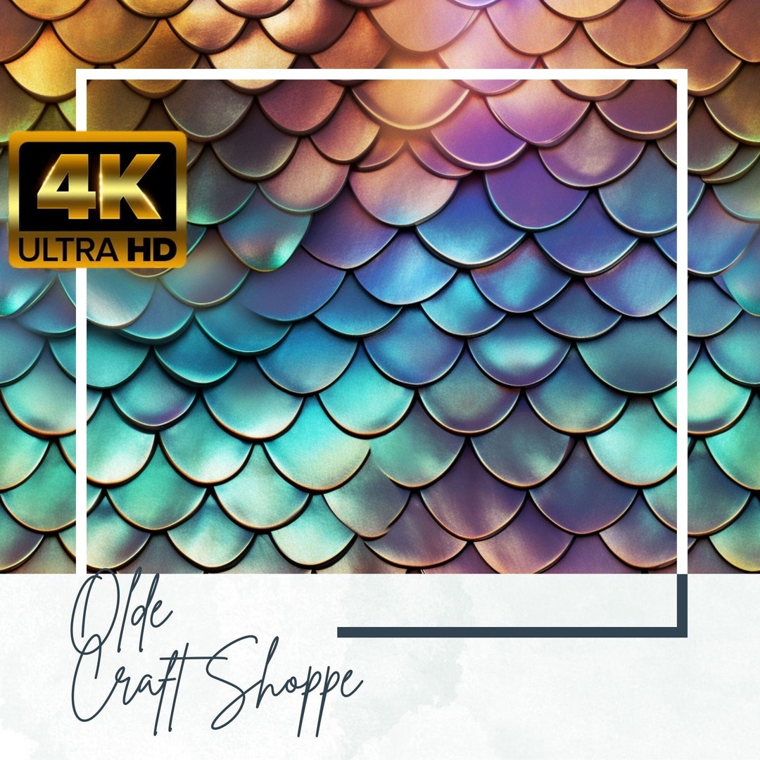 4K Premium Seamless File Pastel Rainbow Dragon Scales - Etsy