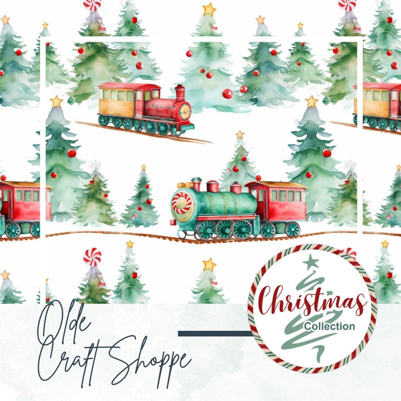 Train Case Pattern - Etsy