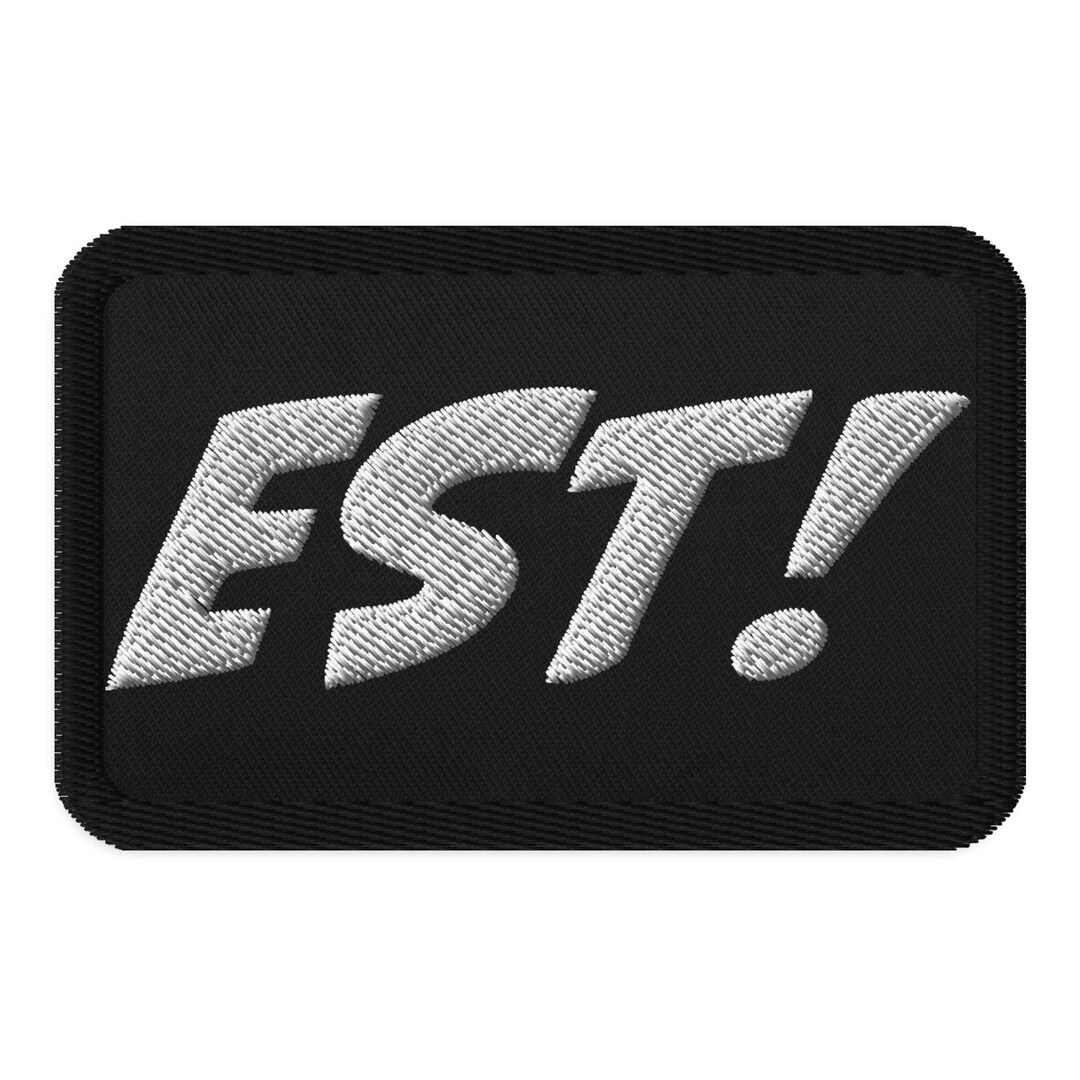 WWE "est!" Bianca Belair Embroidered Patch - White Lettering - Etsy