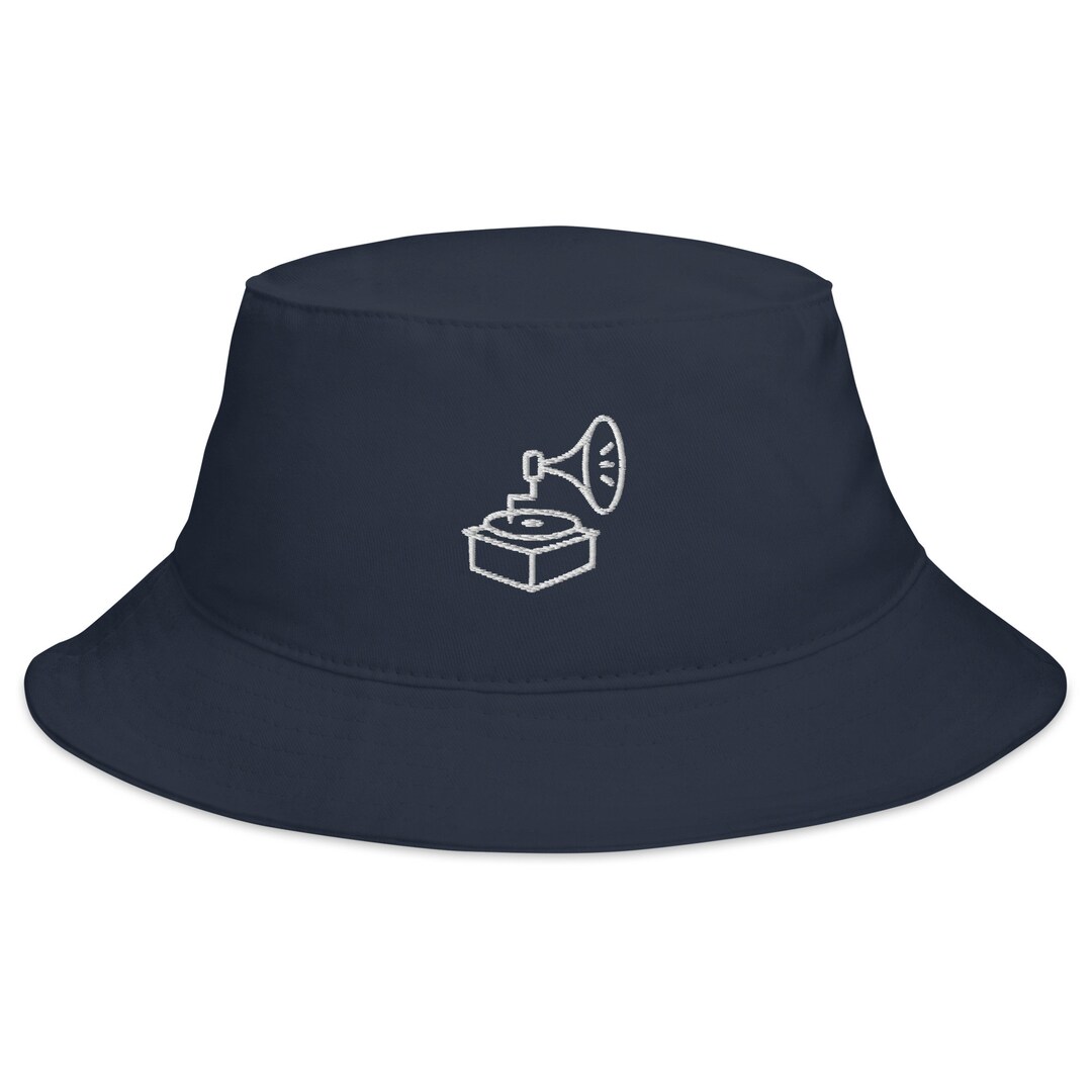 Record Player Bucket Hat - Etsy