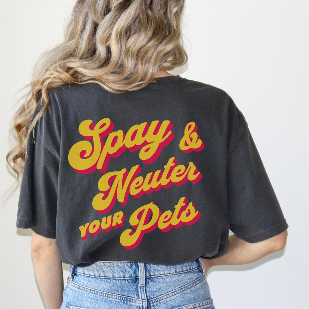 Dog Rescue Shirt, Cat Rescue Tshirt, Spay Neuter Shirt, Spay and Neuter ...