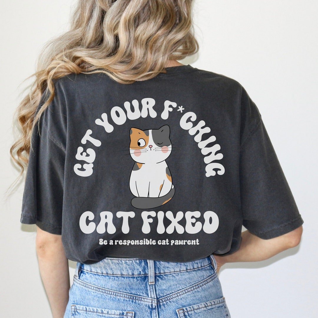 Cat Rescue Shirt, Spay Neuter Shirt, Spay and Neuter Your Pets Shirt ...